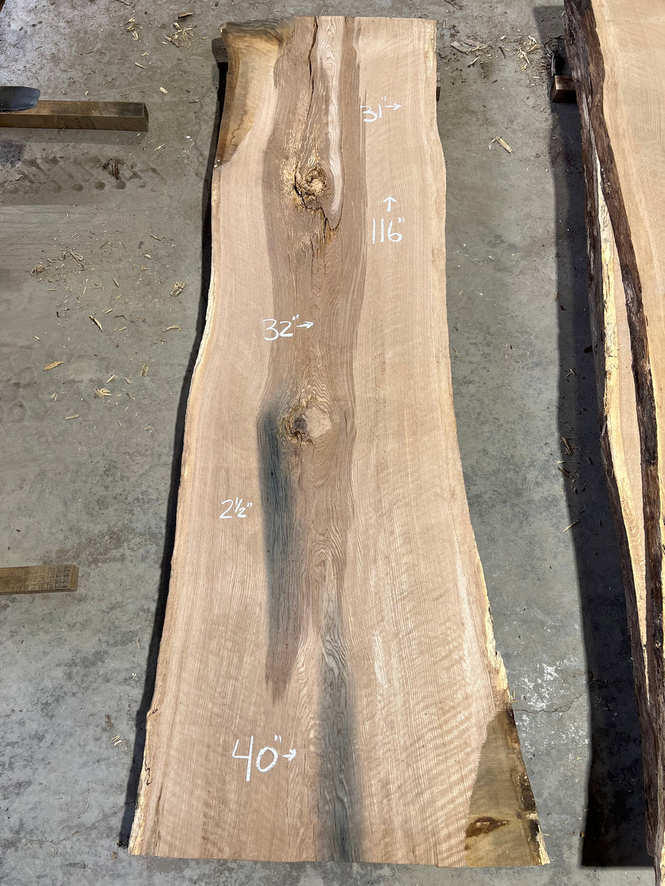 Live Edge White Oak Slabs, White Oak Wood Slabs With Live Edge ...