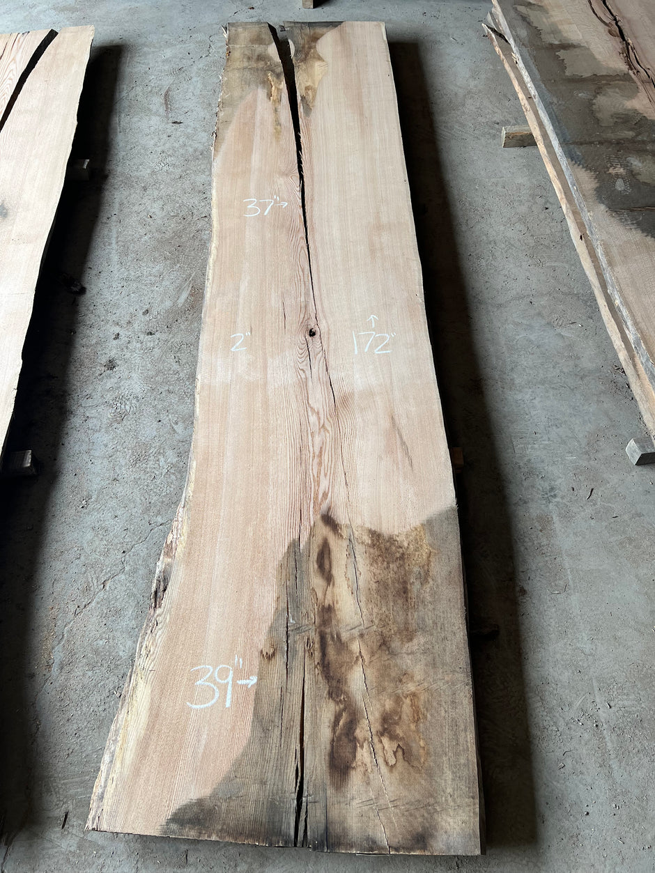 Live Edge Red Oak Slabs, Red Oak Wood Slabs With Live Edge, Kiln Dried ...