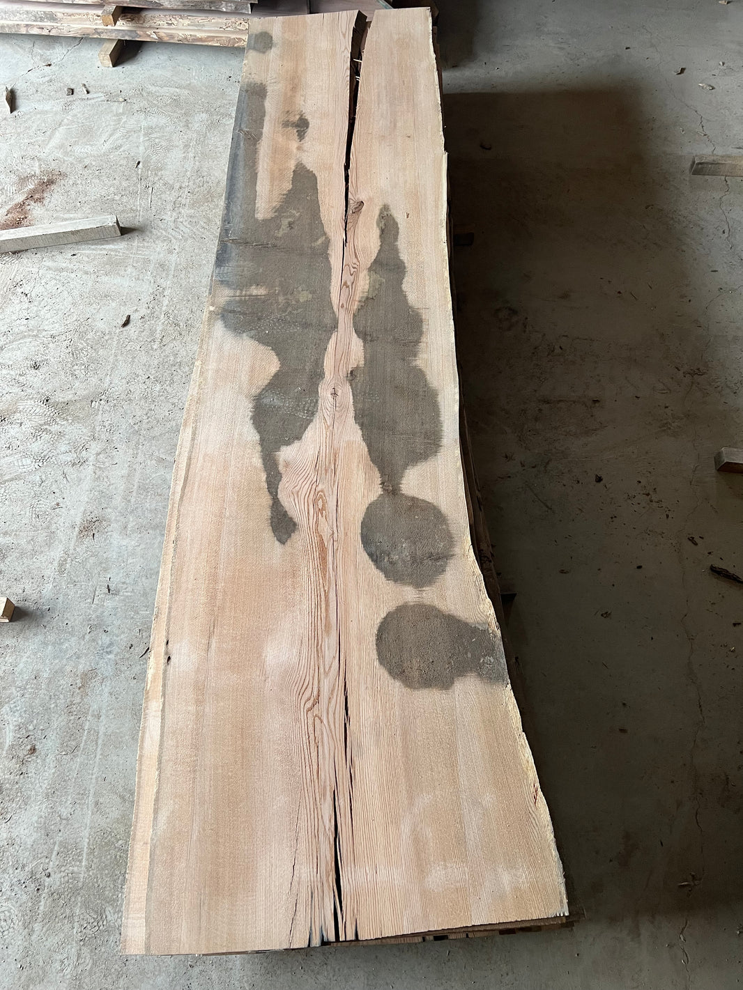 Live Edge Red Oak Slabs, Red Oak Wood Slabs With Live Edge, Kiln Dried ...