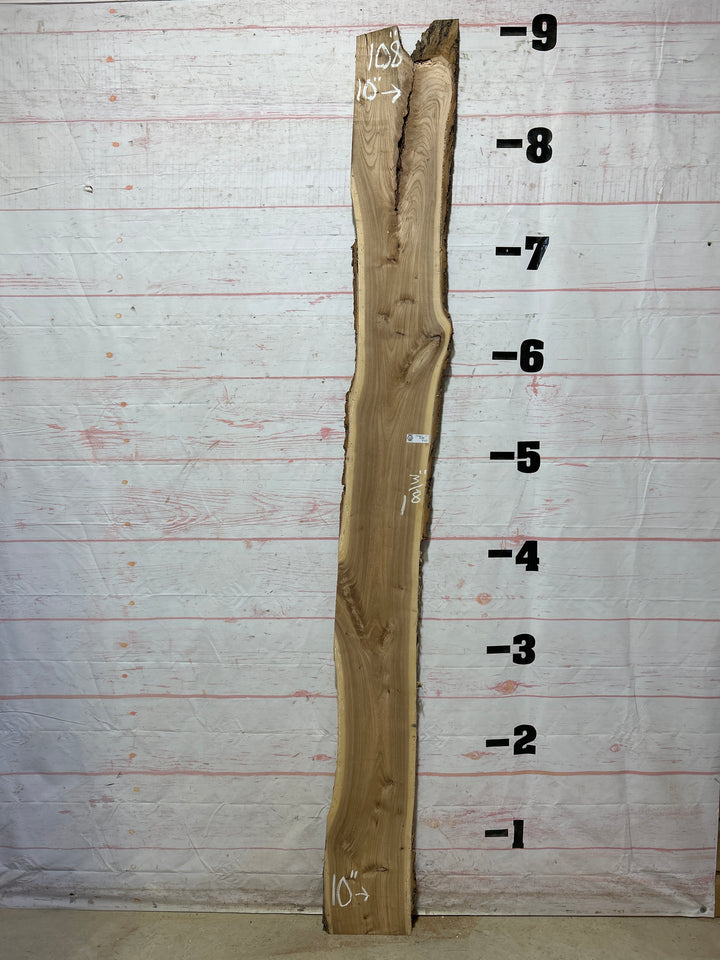 Live Edge Elm Slabs, Elm Wood Slabs With Live Edge, Kiln Dried ...