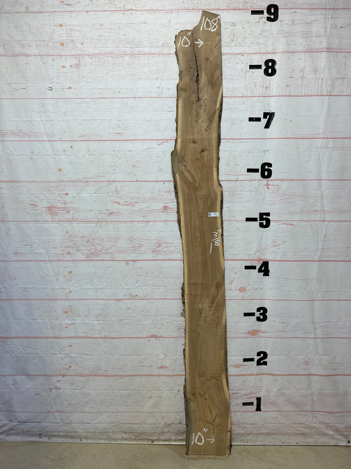 Live Edge Elm Slabs, Elm Wood Slabs With Live Edge, Kiln Dried ...