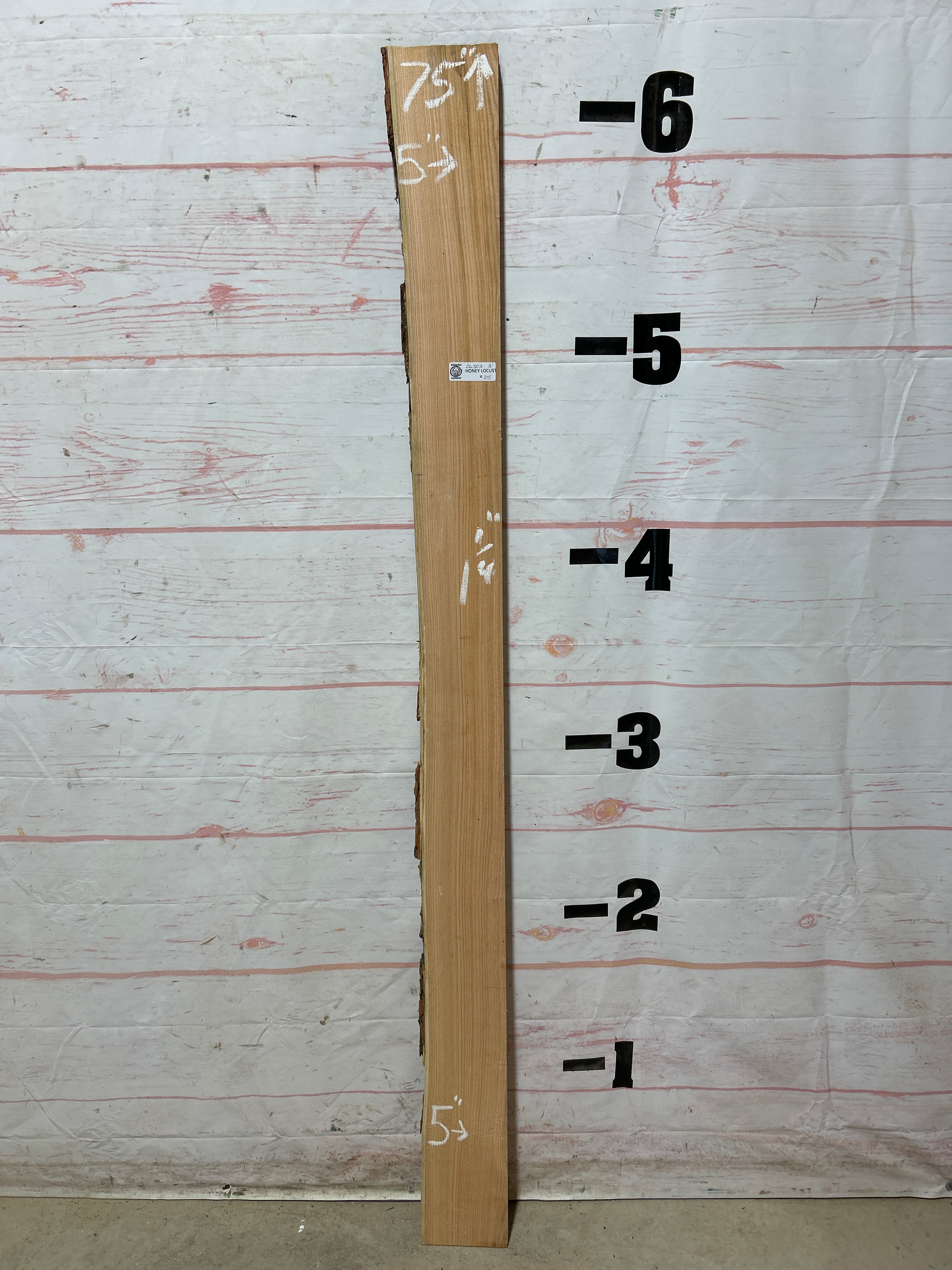 Live Edge Honey Locust Sku#26303M-3 – Alderfer Lumber