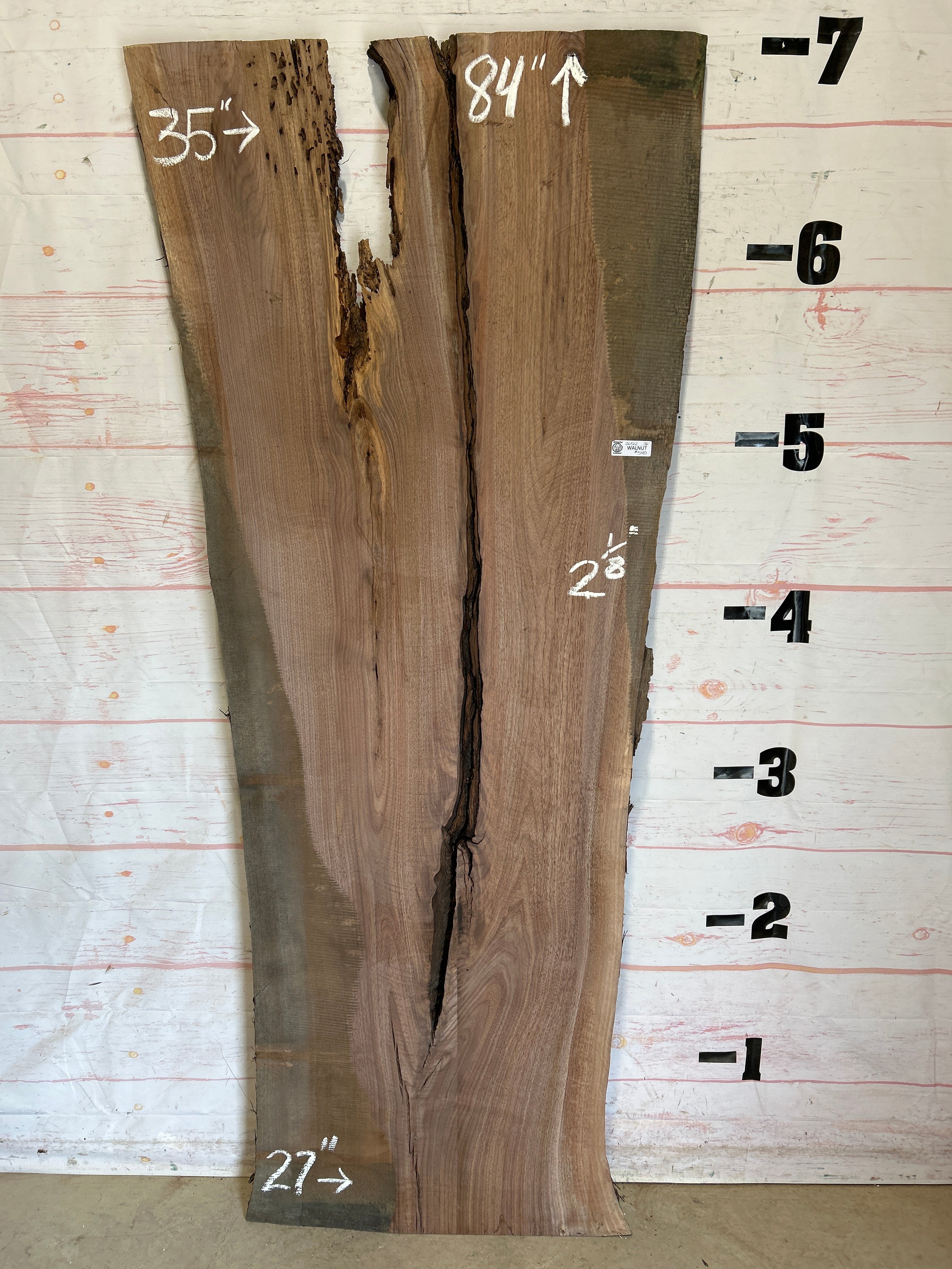 Live Edge Walnut Sku#26512C-36 – Alderfer Lumber
