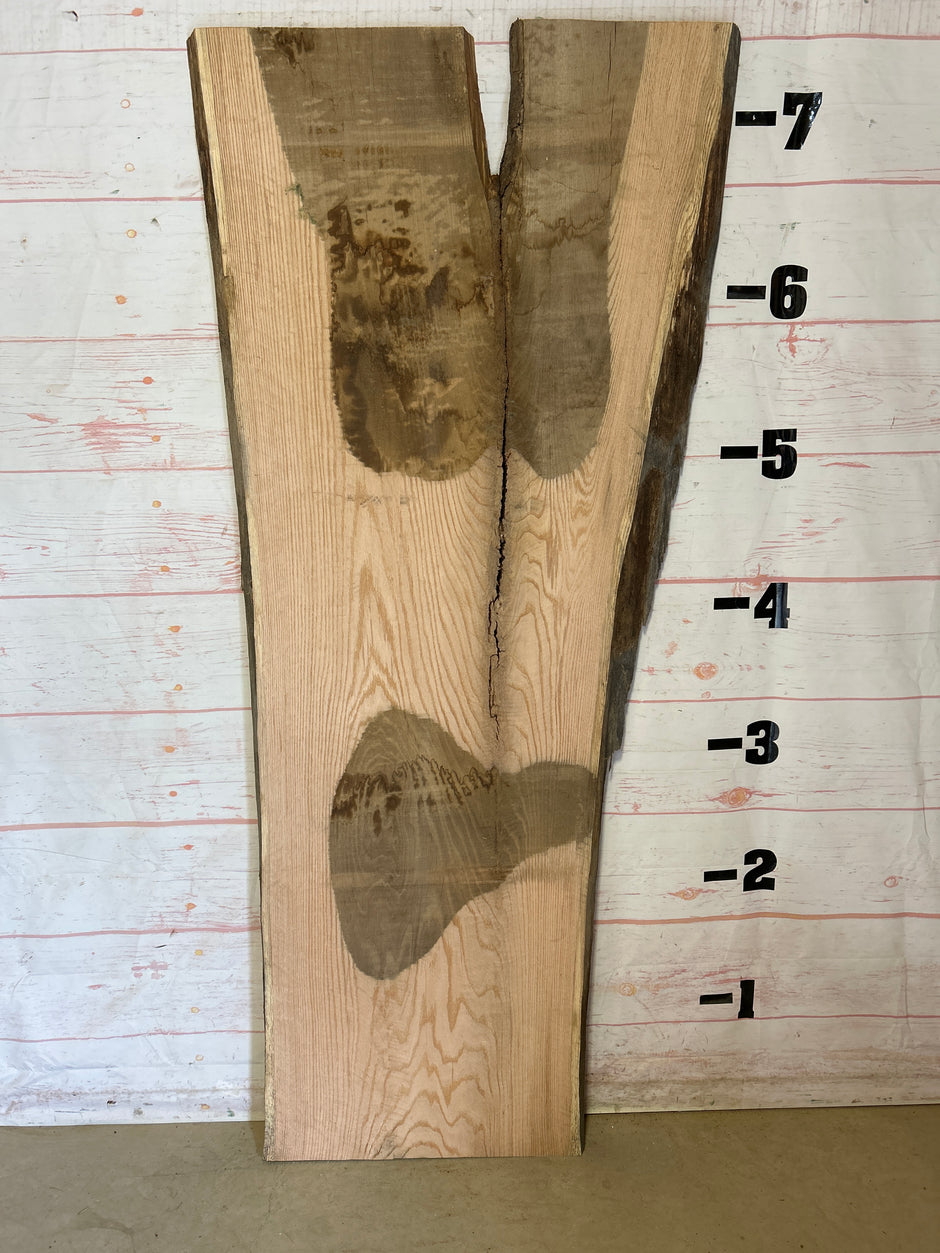 Live Edge Red Oak Slabs, Red Oak Wood Slabs With Live Edge, Kiln Dried ...