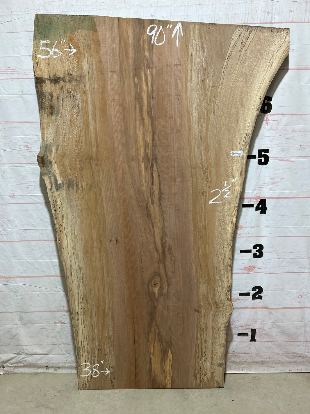 Live Edge Sycamore Slabs, Sycamore Wood Slabs With Live Edge, Kiln ...