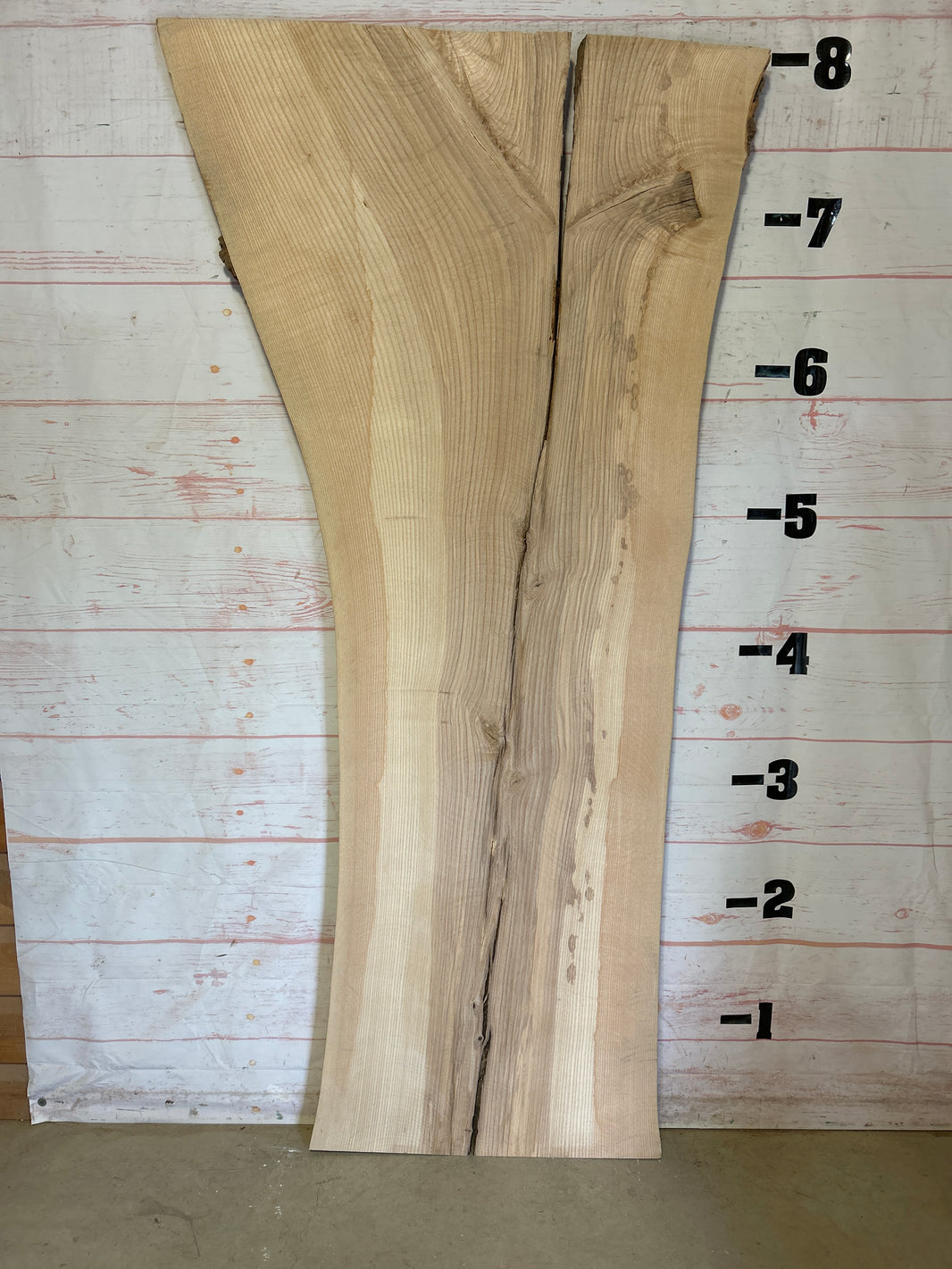 Live Edge Ash Slabs, Ash Wood Slabs With Live Edge, Kiln Dried ...