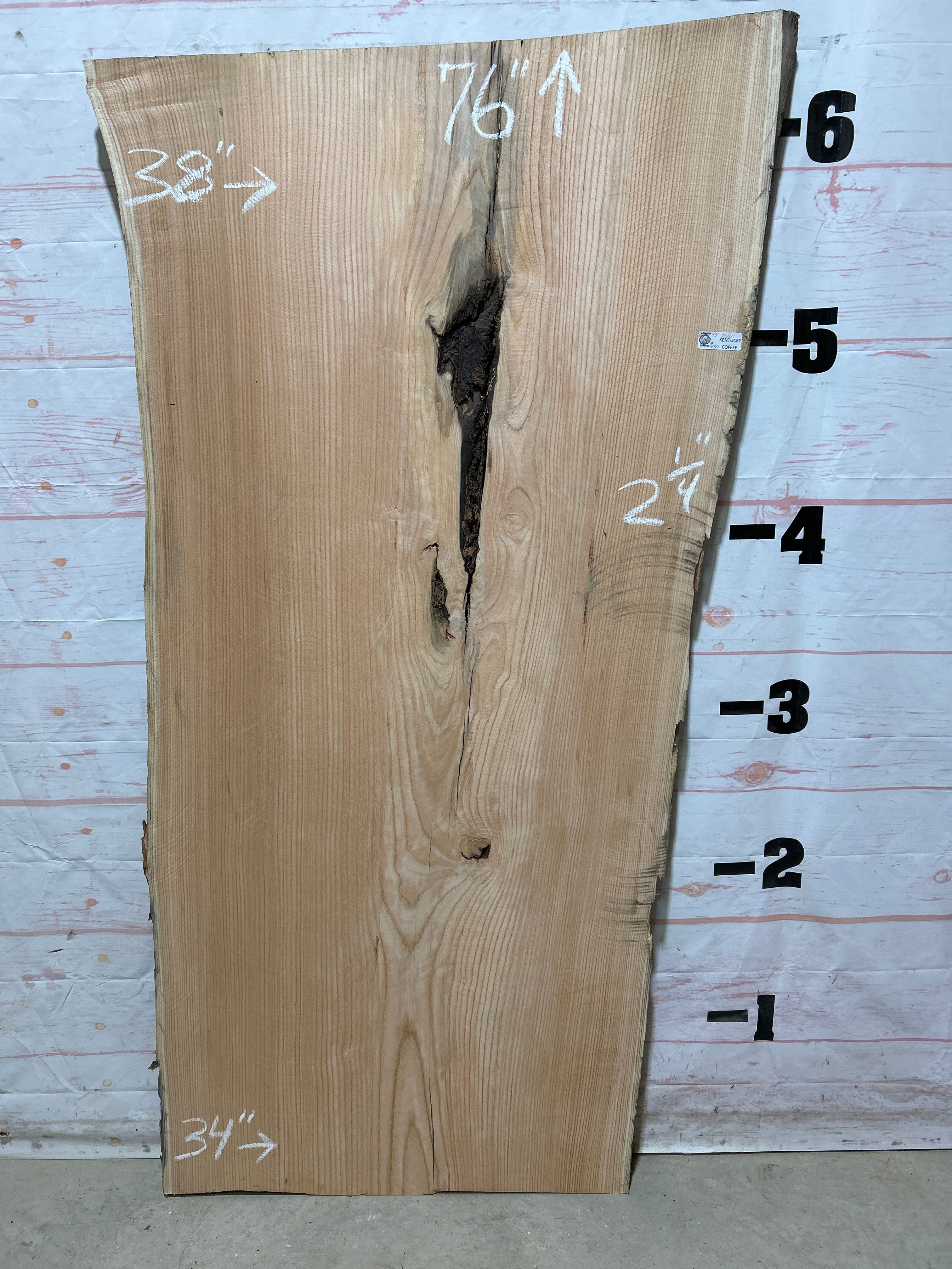 Live Edge Kentucky Coffee Sku#26811-43 – Alderfer Lumber