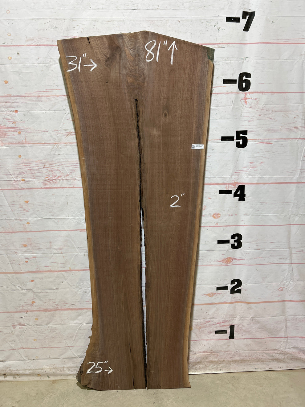 Live Edge Walnut Sku#26916-32 – Alderfer Lumber