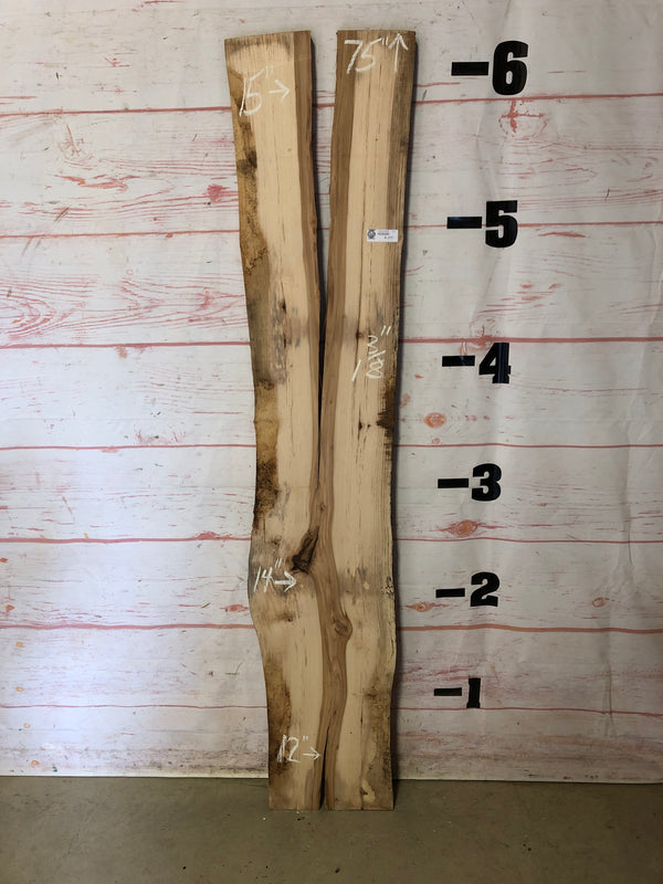 Live Edge Hickory - Sku# 22050D-11 – Alderfer Lumber