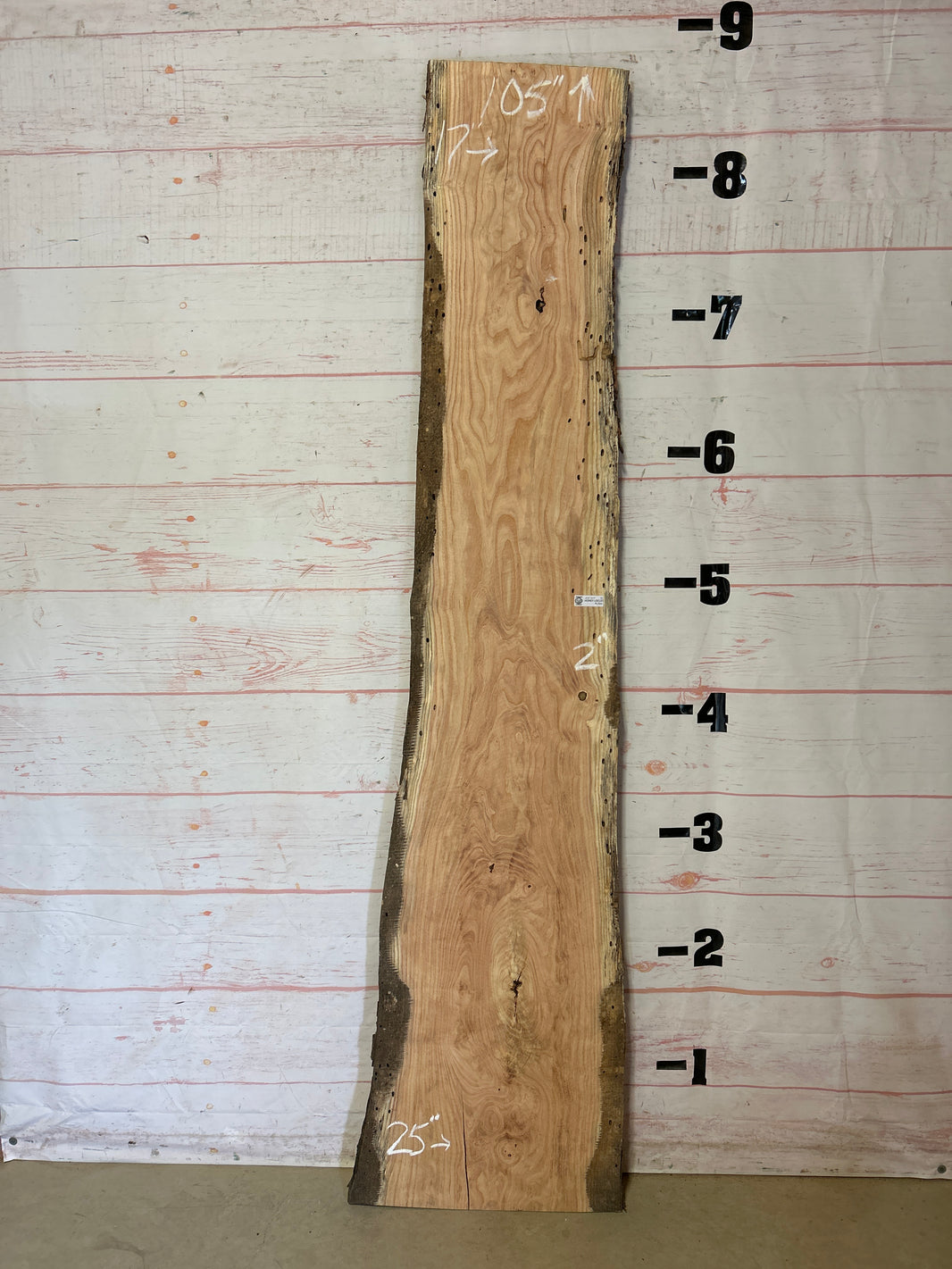 Live Edge Locust Slabs, Locust Wood Slabs With Live Edge, Kiln Dried ...