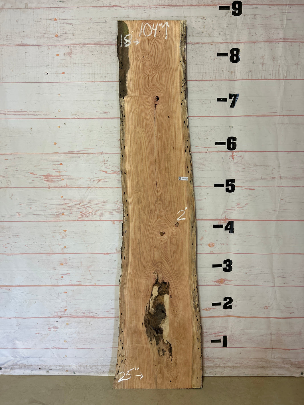 Live Edge Locust Slabs, Locust Wood Slabs With Live Edge, Kiln Dried ...