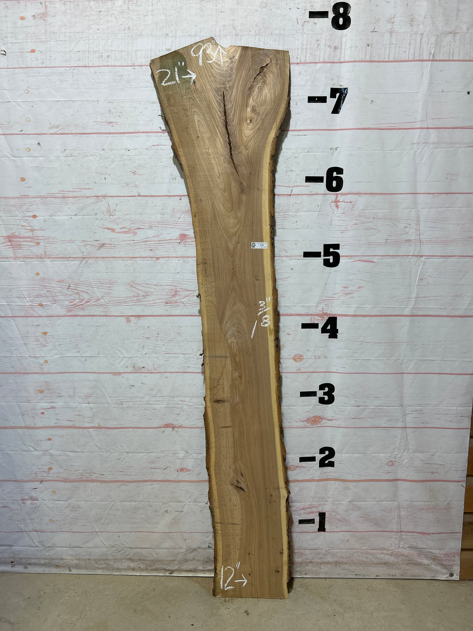 Live Edge Elm Slabs, Elm Wood Slabs With Live Edge, Kiln Dried ...