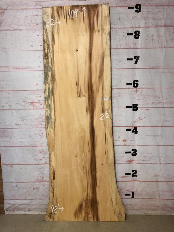 Live Edge Pine Slabs, Pine Wood Slabs With Live Edge, Kiln Dried ...
