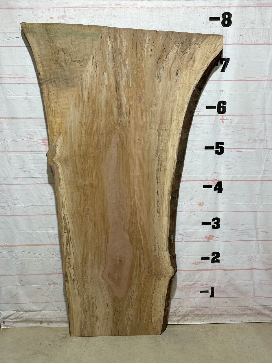 Live Edge Sycamore Slabs, Sycamore Wood Slabs With Live Edge, Kiln ...