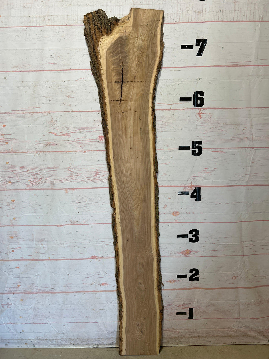 Live Edge Elm Slabs, Elm Wood Slabs With Live Edge, Kiln Dried ...