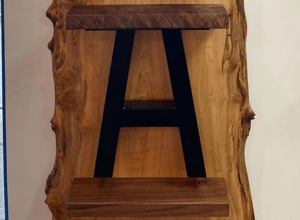 A-Shaped Powder Coated Steel Leg – Alderfer Lumber